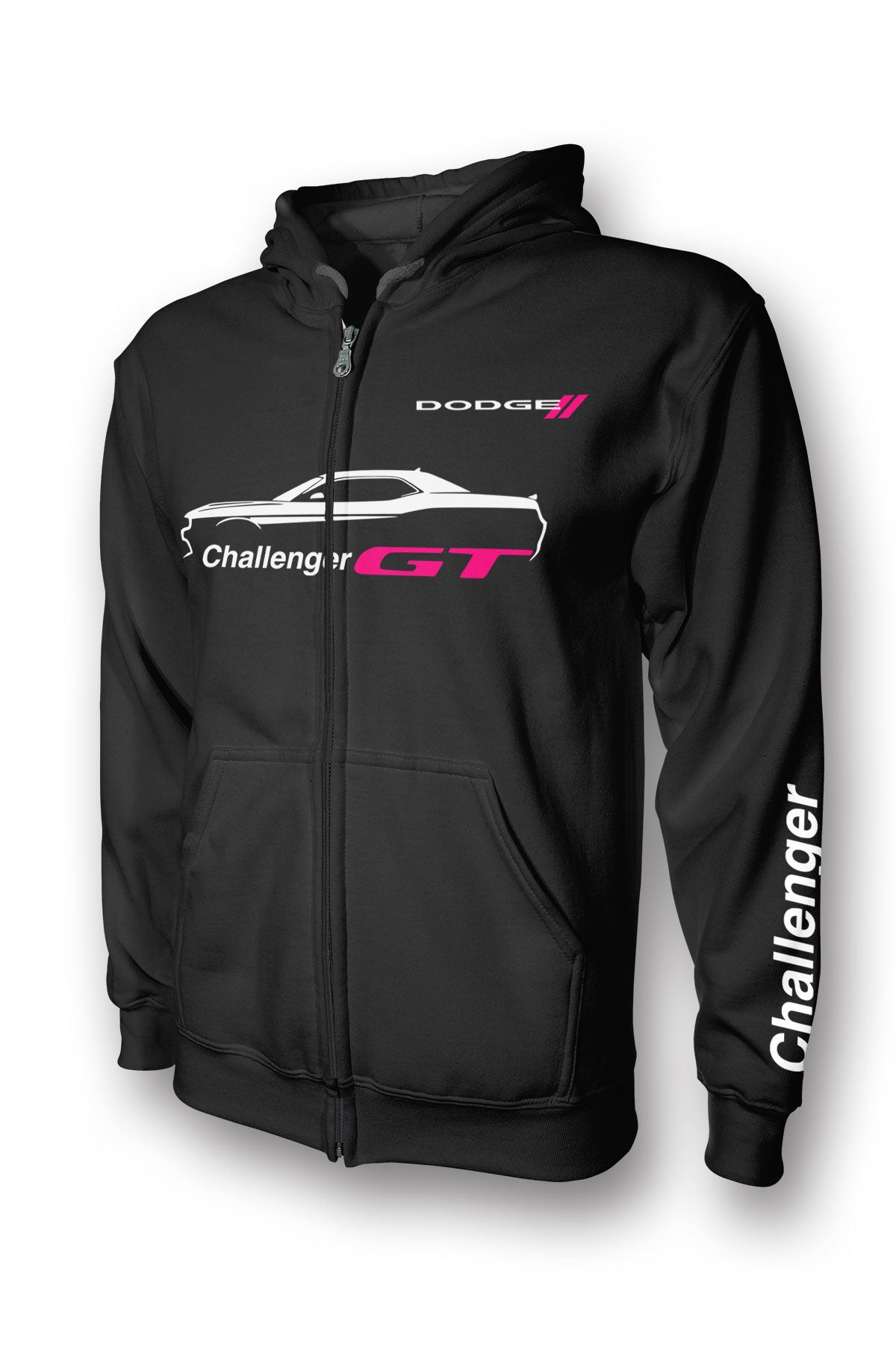 Dodge Challenger GT Full Zip Hoodie – Dodge Apparel & Merchandise – ZEUS