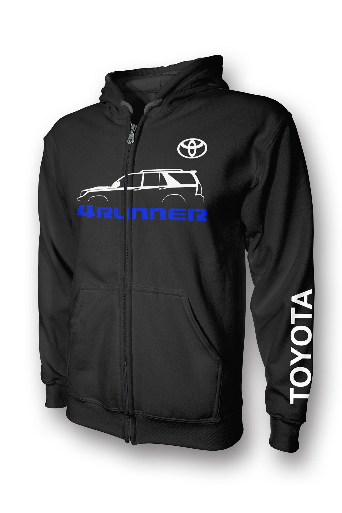Toyota 4Runner Full Zip Hoodie | Toyota Apparel, Clothing, Merchandise ...