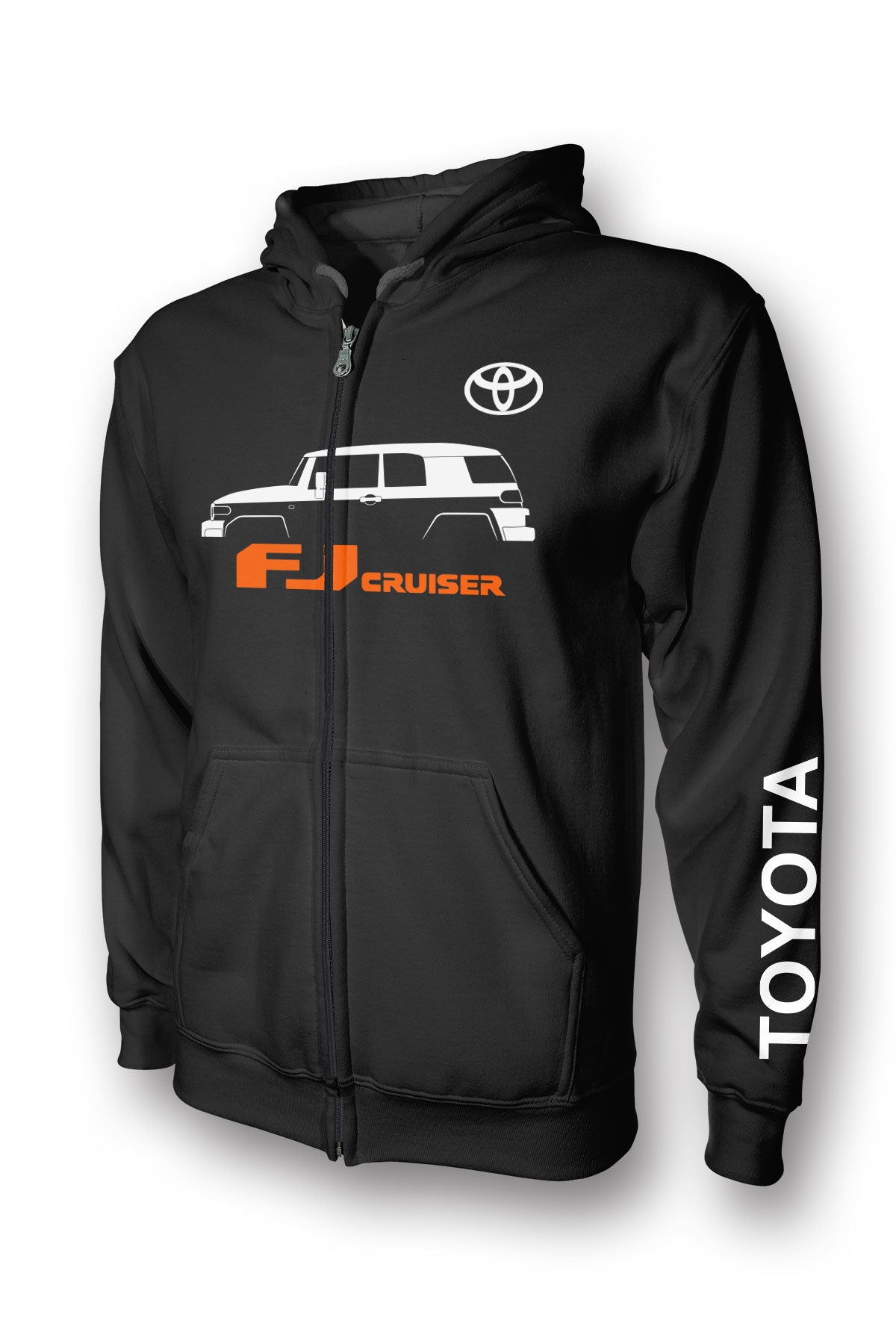 Toyota FJ Cruiser Zip Hoodie | Toyota Apparel, Clothing & Merchandise ...