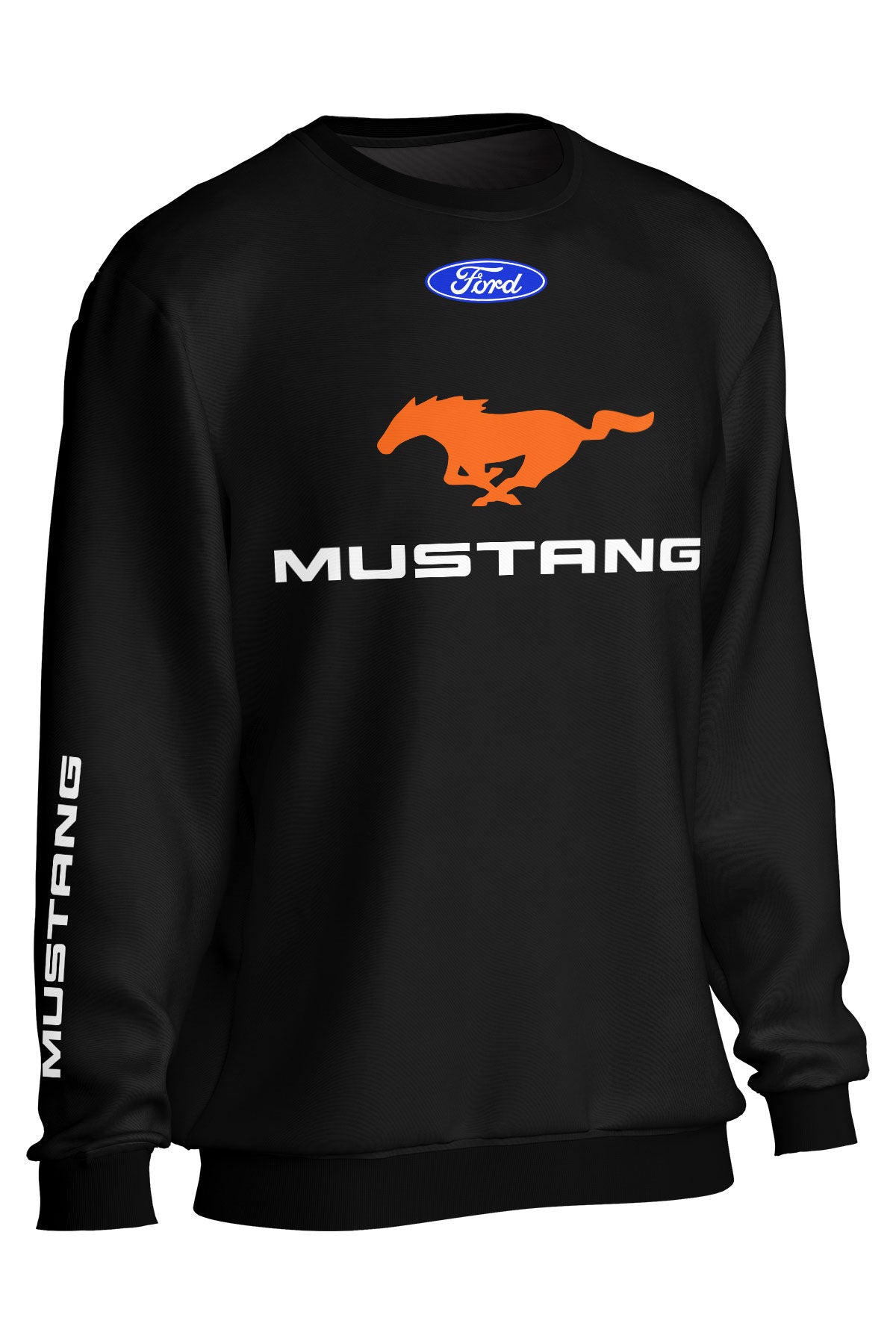 Ford Mustang Logo Sweatshirt | Ford Clothing Apparel, Ford Merchandise ...