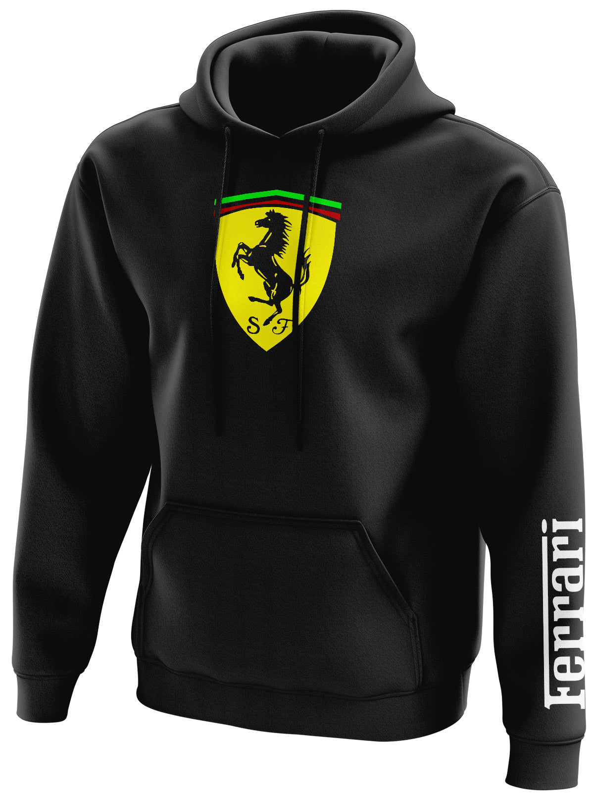 Ferrari Logo Hoodie | Ferrari Apparel & Ferrari Merchandise – ZEUS