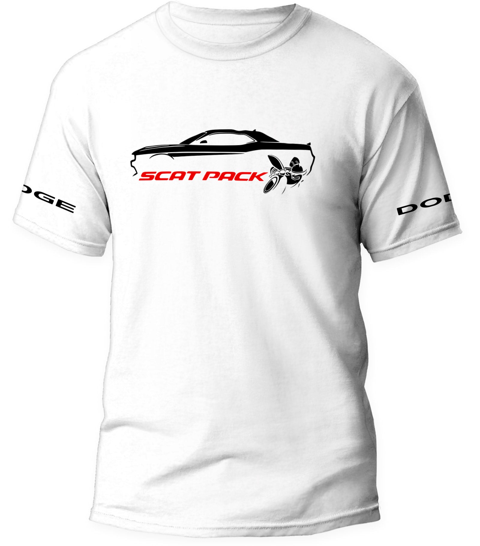 Dodge Challenger Scat Pack T-shirt - Dodge T Shirts, Dodge Apparel – ZEUS